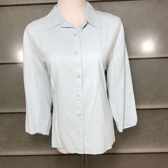 Tops | Irene Allison Womens Blouse Button Down | Poshmark